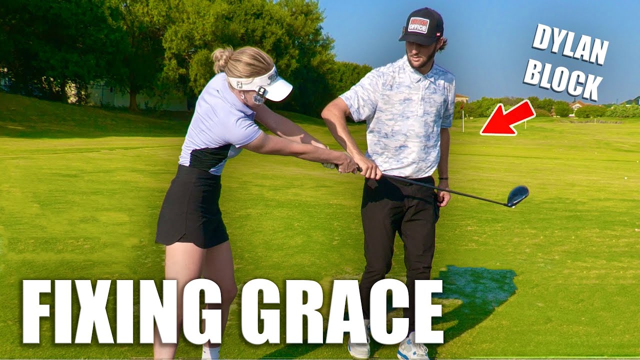 Dylan Block Gave Me a Golf Lesson - YouTube