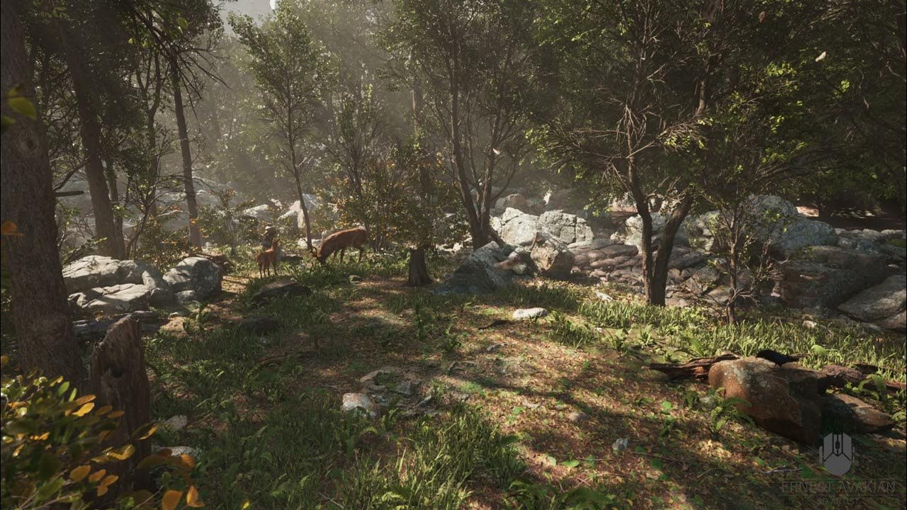 Unreal Engine + Quixel Megascans - Forest Environment - YouTube