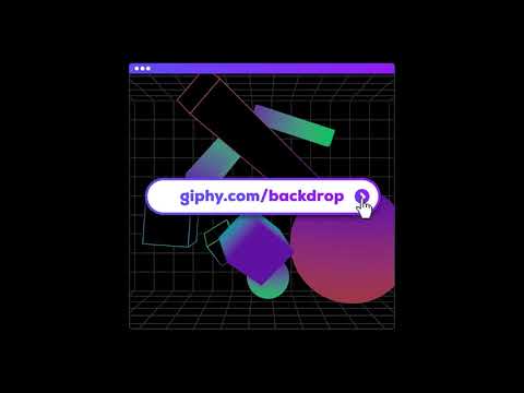 How To: GIPHY Backdrop - YouTube