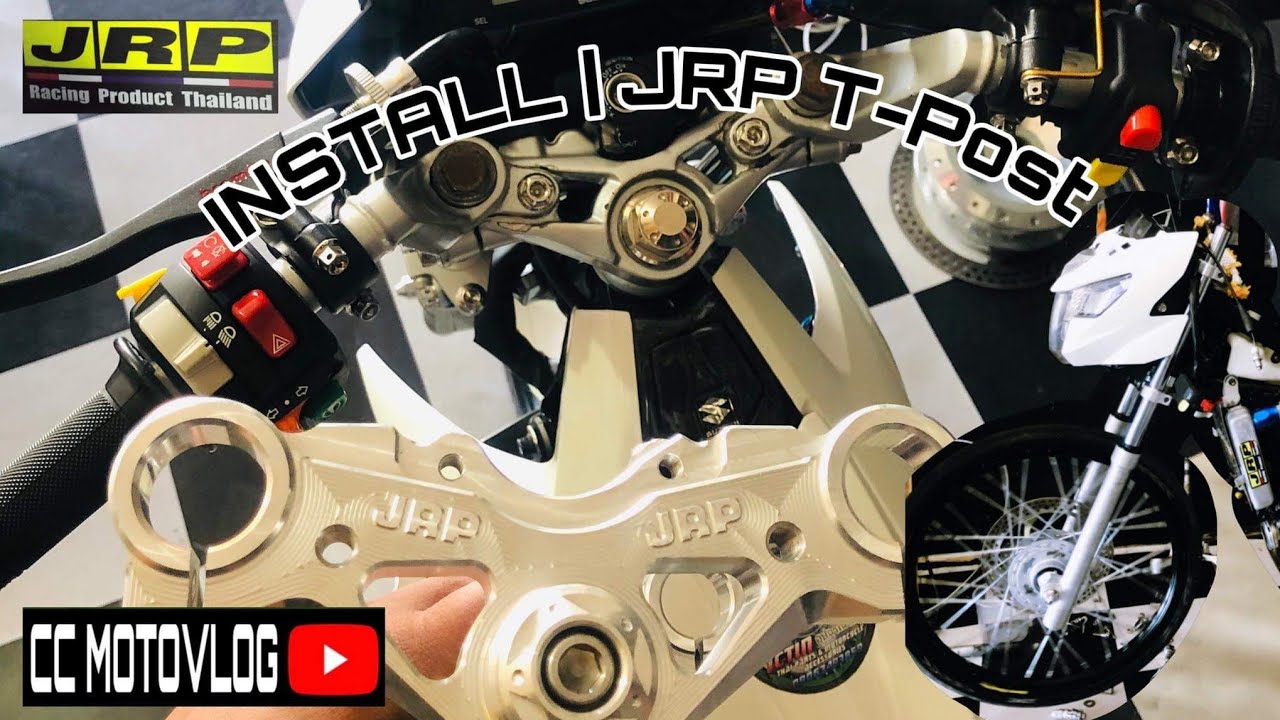 INSTALL. | JRP ALLOY T-POST For Raider Fi🔥#JRPThailandXPinas - YouTube