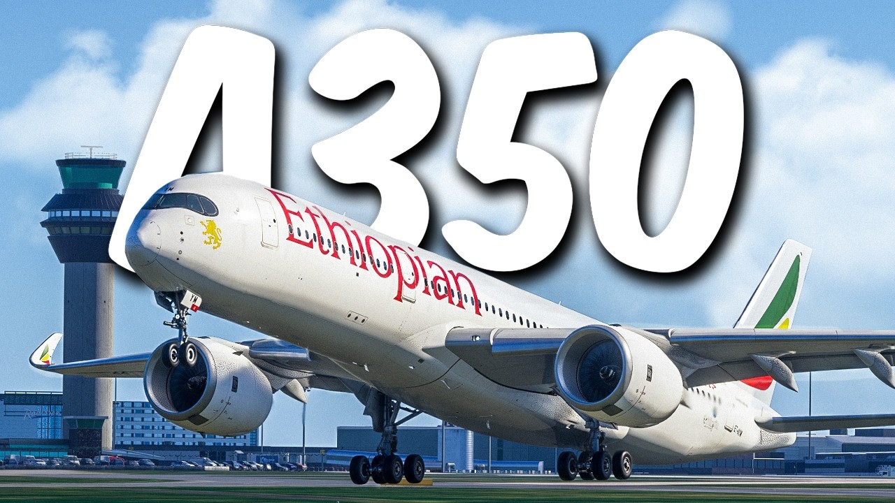 My *FIRST* Full Flight Inibuilds A350 In Microsoft Flight Simulator ...