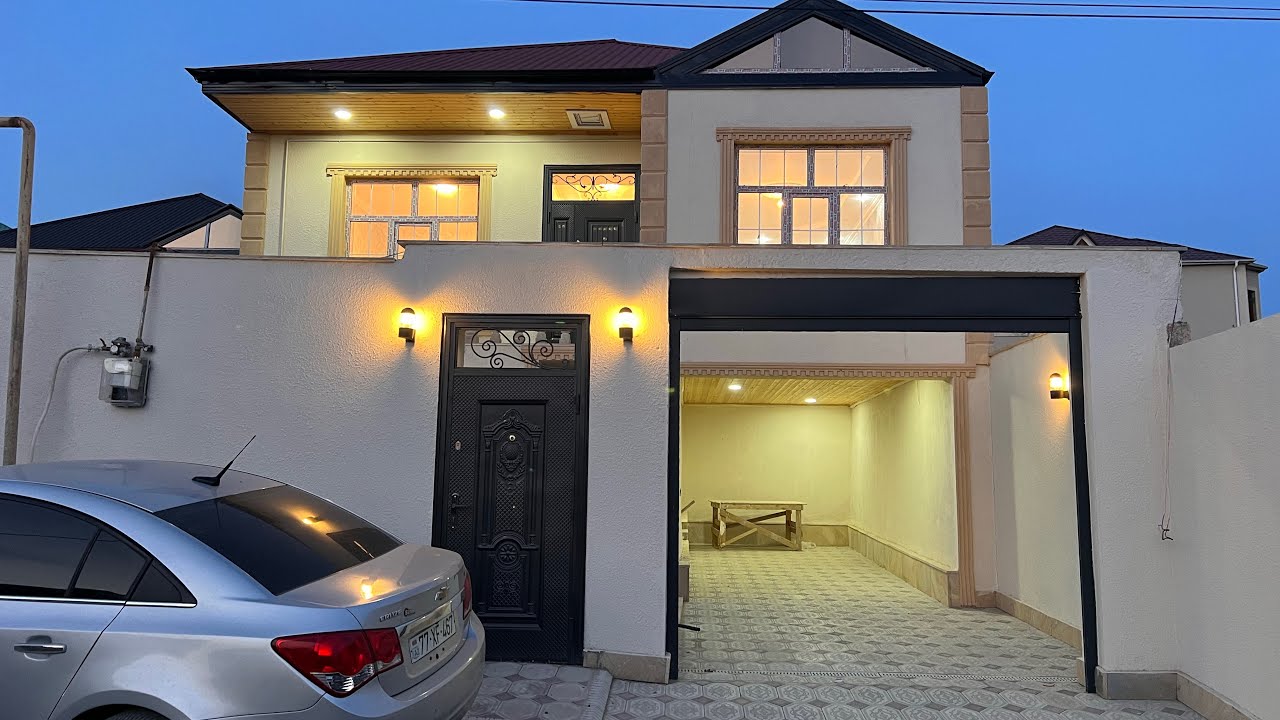 RESPUBLİKA QAYISINA YAXIN İRİ 4 OTAQ QARAJLI KUPÇALI MÖHKƏM EV SATILIR ...