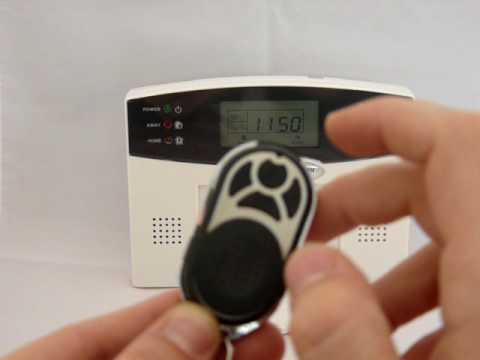 Télecommande design tike securite alarme MN2009 alarme de maison.MOV ...