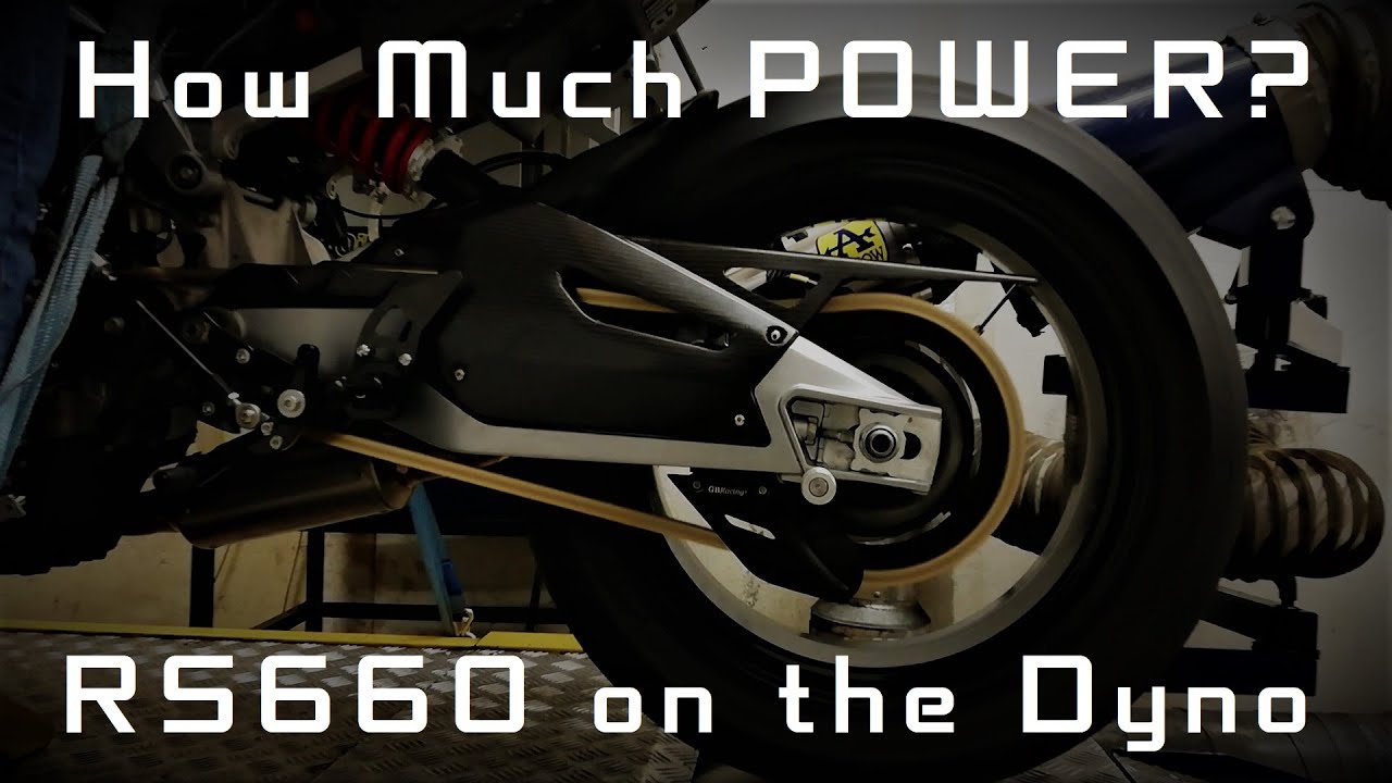 How much POWER? Aprilia RS660 on the Dyno with Rapidbike Module and ...
