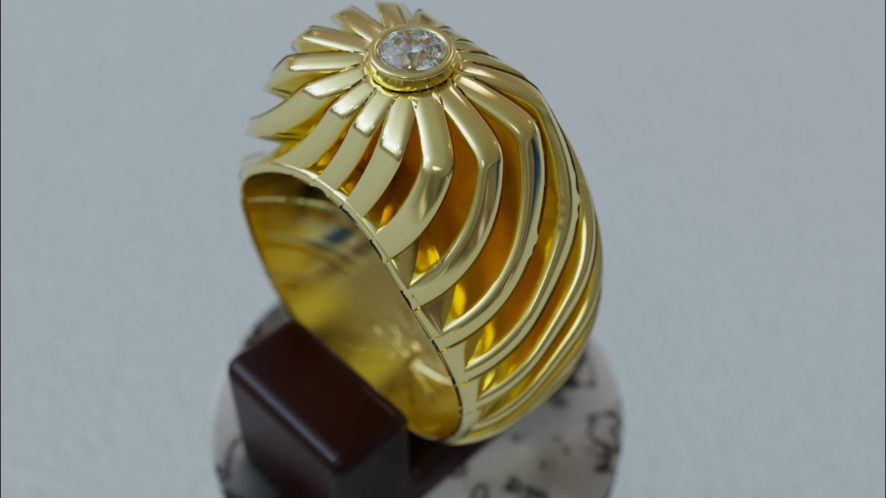 How Design a Wonderful twist Ring. - YouTube