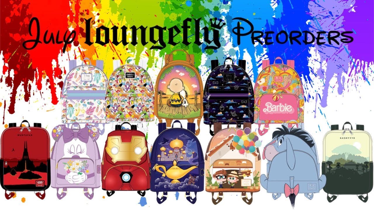 Loungefly July 2021 Collection Preview Jasmine Castle, Iron Man ...