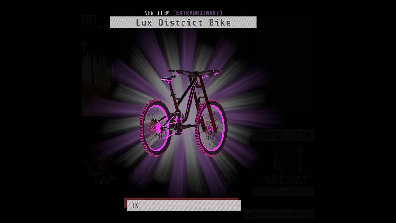 I FINALLY GOT A LUX BIKE IN DESCENDERS - YouTube