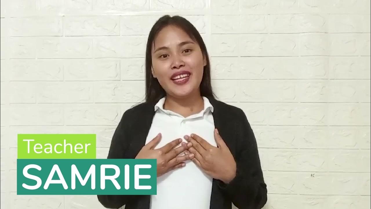 【Kimini英会話】 Teacher SAMRIE - YouTube