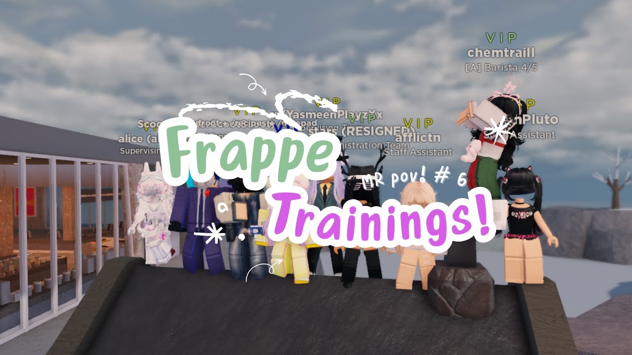 Frappe Roblox Trainings MR POV #6 !! - YouTube
