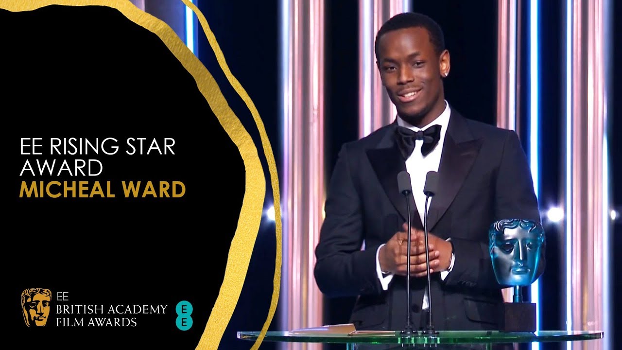 Micheal Ward Wins EE Rising Star Award | EE BAFTA Film Awards 2020 ...