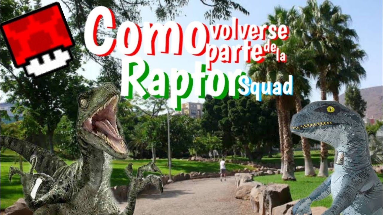 Como ser parte de la Raptor Squad 🦖| Animación| The Little Mushroom 🍄 ...