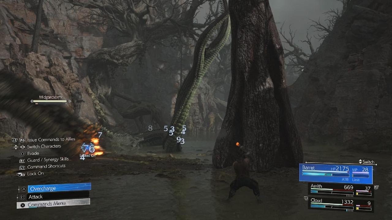 FINAL FANTASY VII REBIRTH boss fight - YouTube