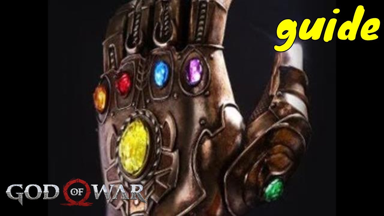 God Of War 2018 (MINOR SPOILERS) How To Get Infinity Gauntlet Easter ...