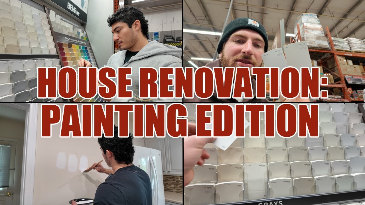 House Renovation: Painting Edition - YouTube