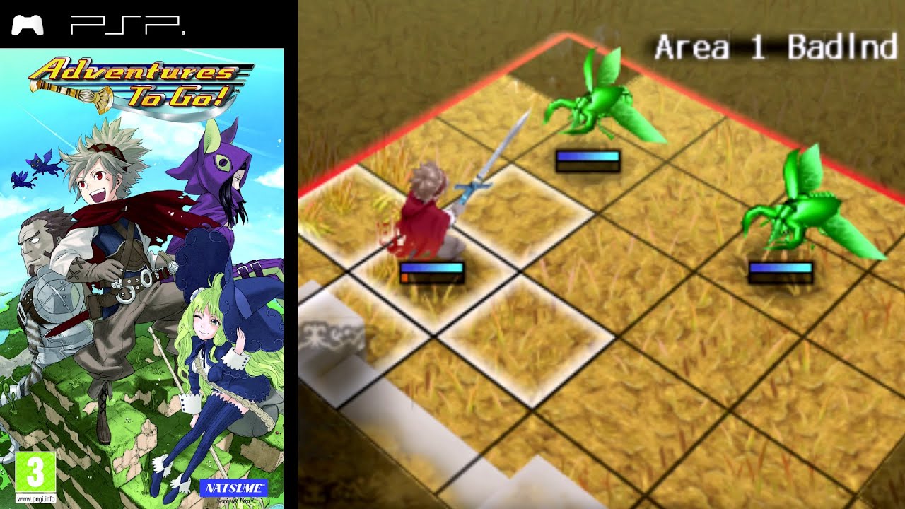 Adventures to Go! ... (PSP) Gameplay Peek - YouTube