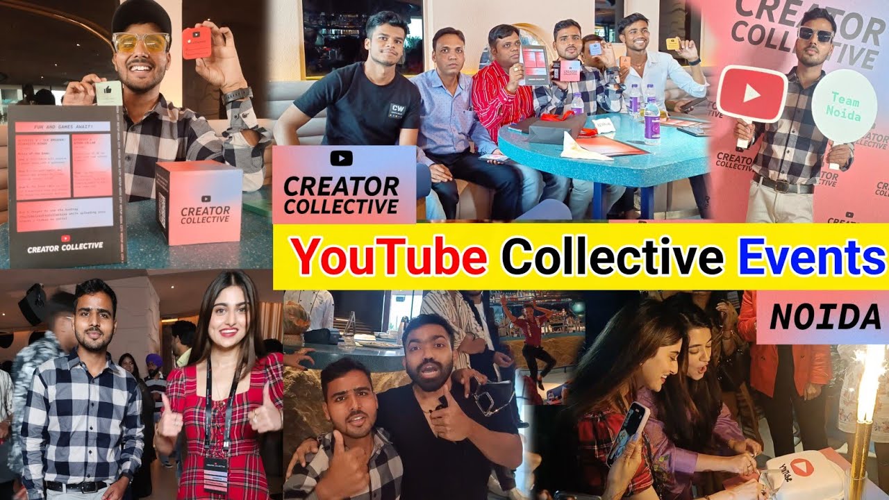 @youtubecreators Meet Up Event 2023 At MELT Cocktail and Bar, Noida ...