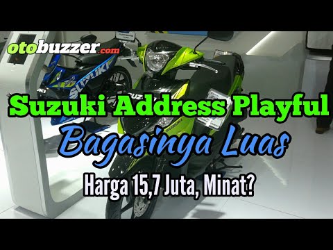 Suzuki Address Playful 2018 Harga 15,7 Juta Bagasi Luas Tapi Fiturnya ...