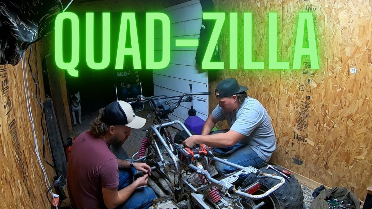 QUAD-ZILLA Building a Frankenstein QUAD-ZILLA Pt1. - YouTube