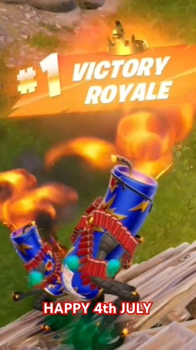 Happy 4th July, victory royal with special victory emote #fortnite # ...