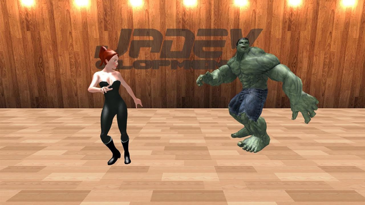 The Hulk Dancing - YouTube