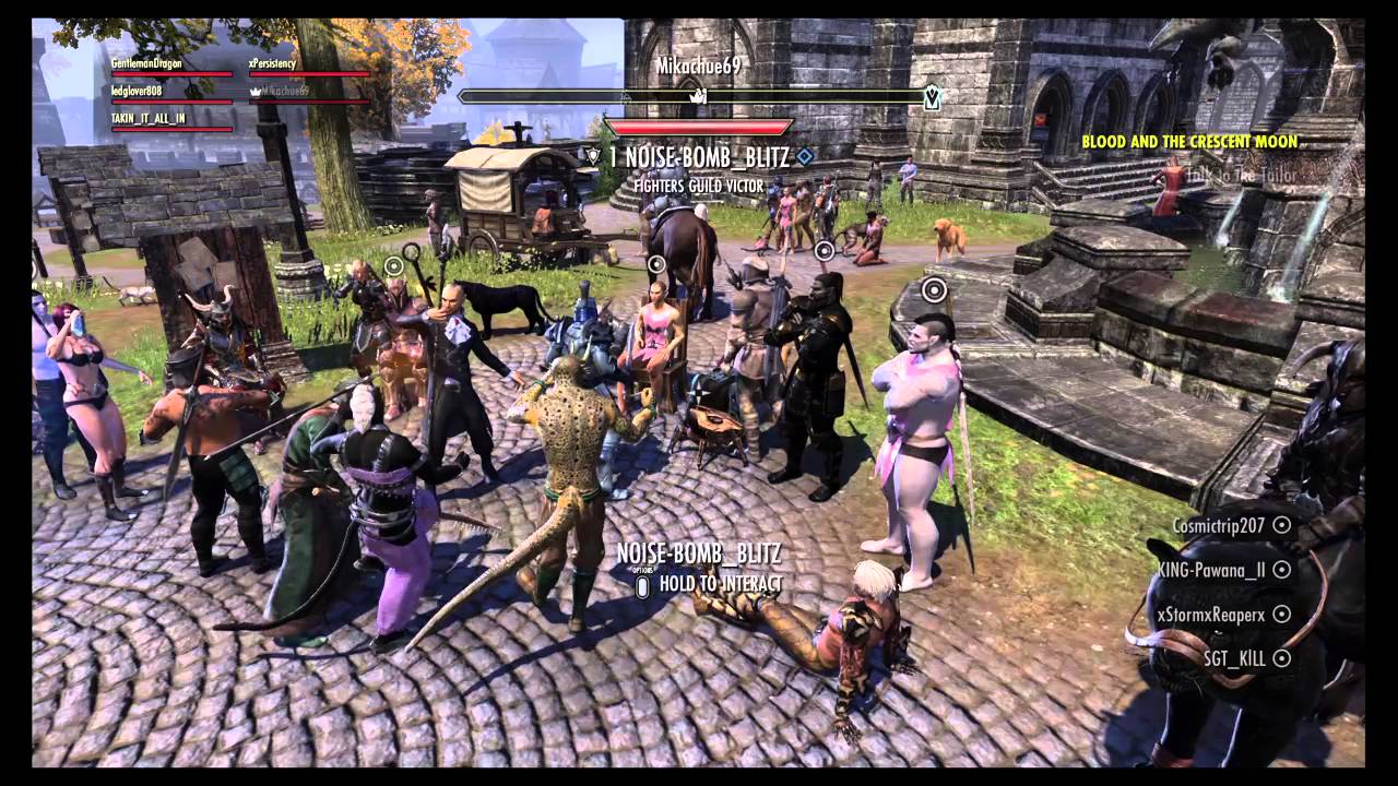 ESO Daggerfall Dance Off - YouTube