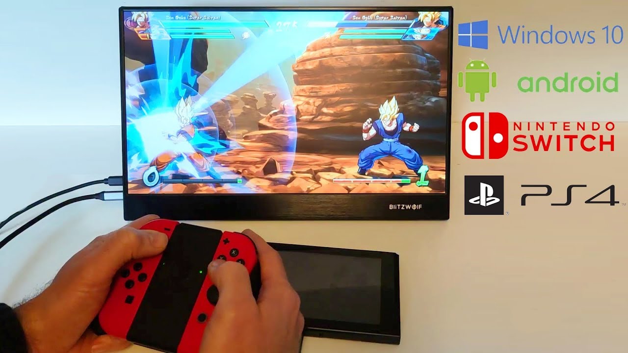 TEST LCD PORTABLE ET TACTILE POUR PC ET CONSOLE ! - YouTube