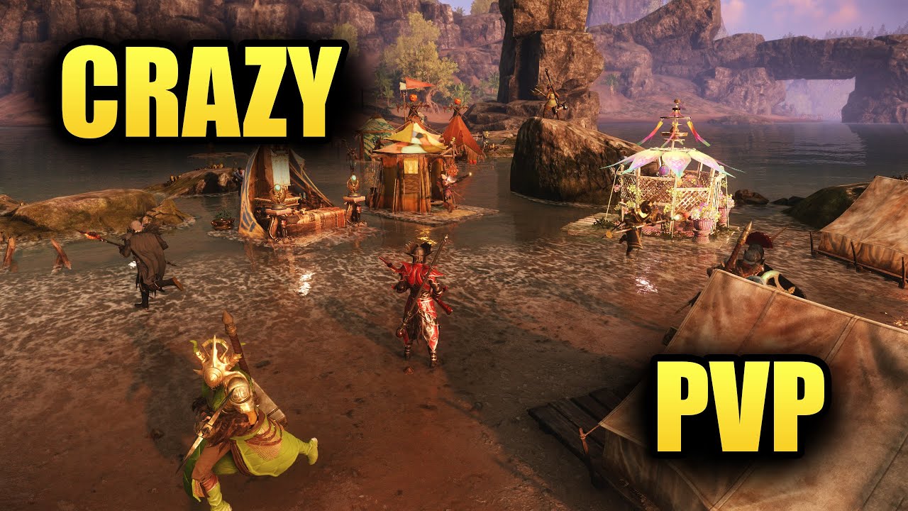 Crazy Intense Open World PVP Musket & Fort Gameplay - New World - YouTube