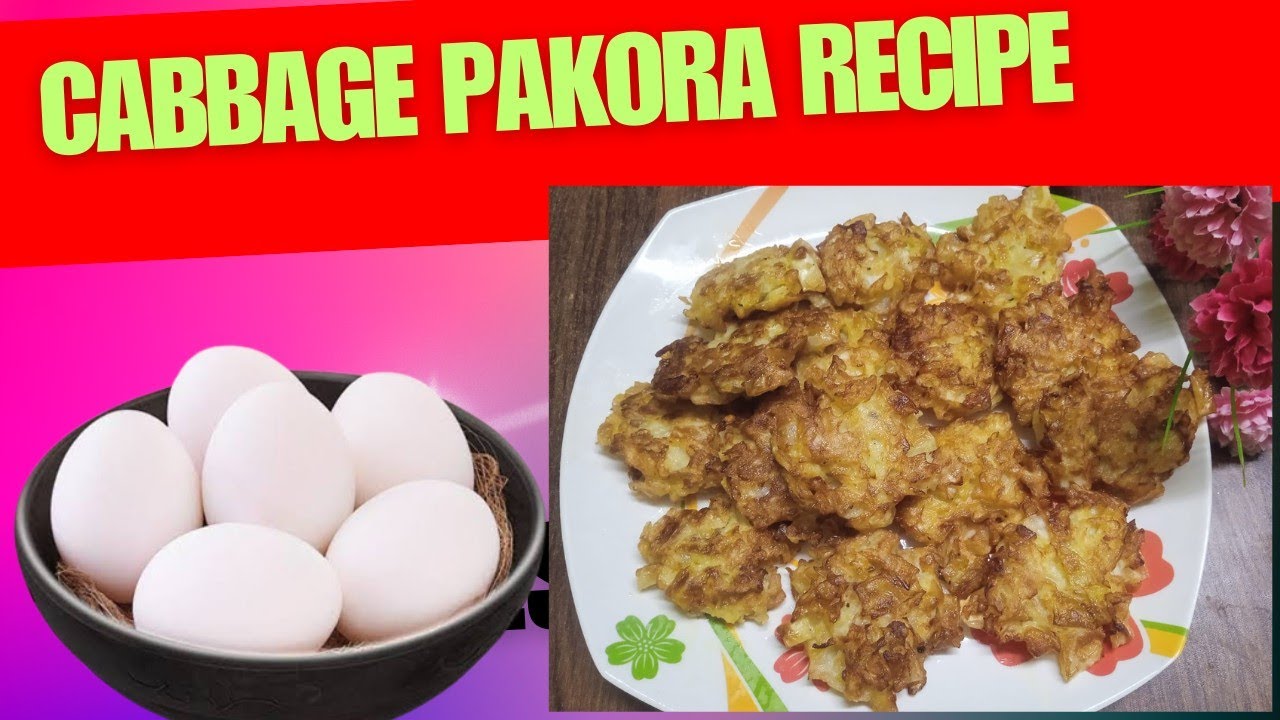 cabbage pakora recipe - YouTube