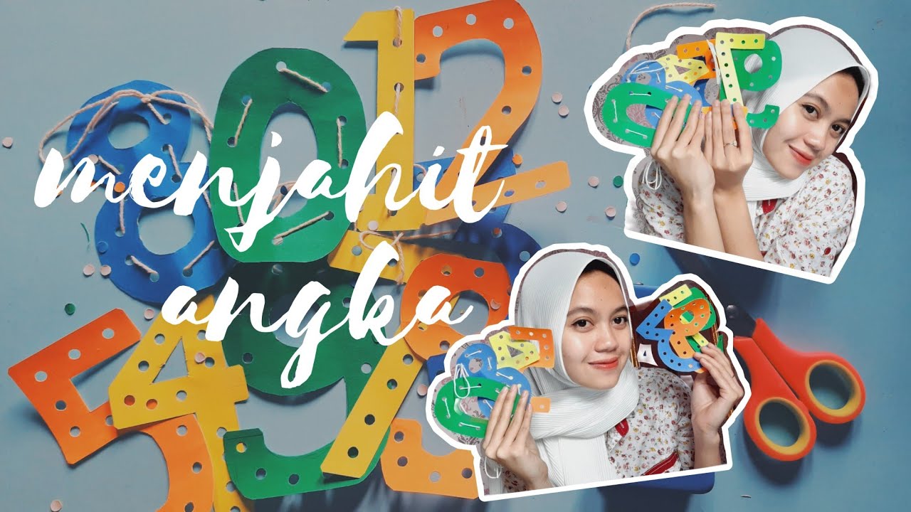 APE KERTAS - MENJAHIT ANGKA - YouTube