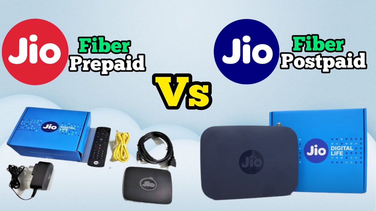 Jio Fiber Complete Information | Jio Fiber Prepaid vs Postpaid | Best ...