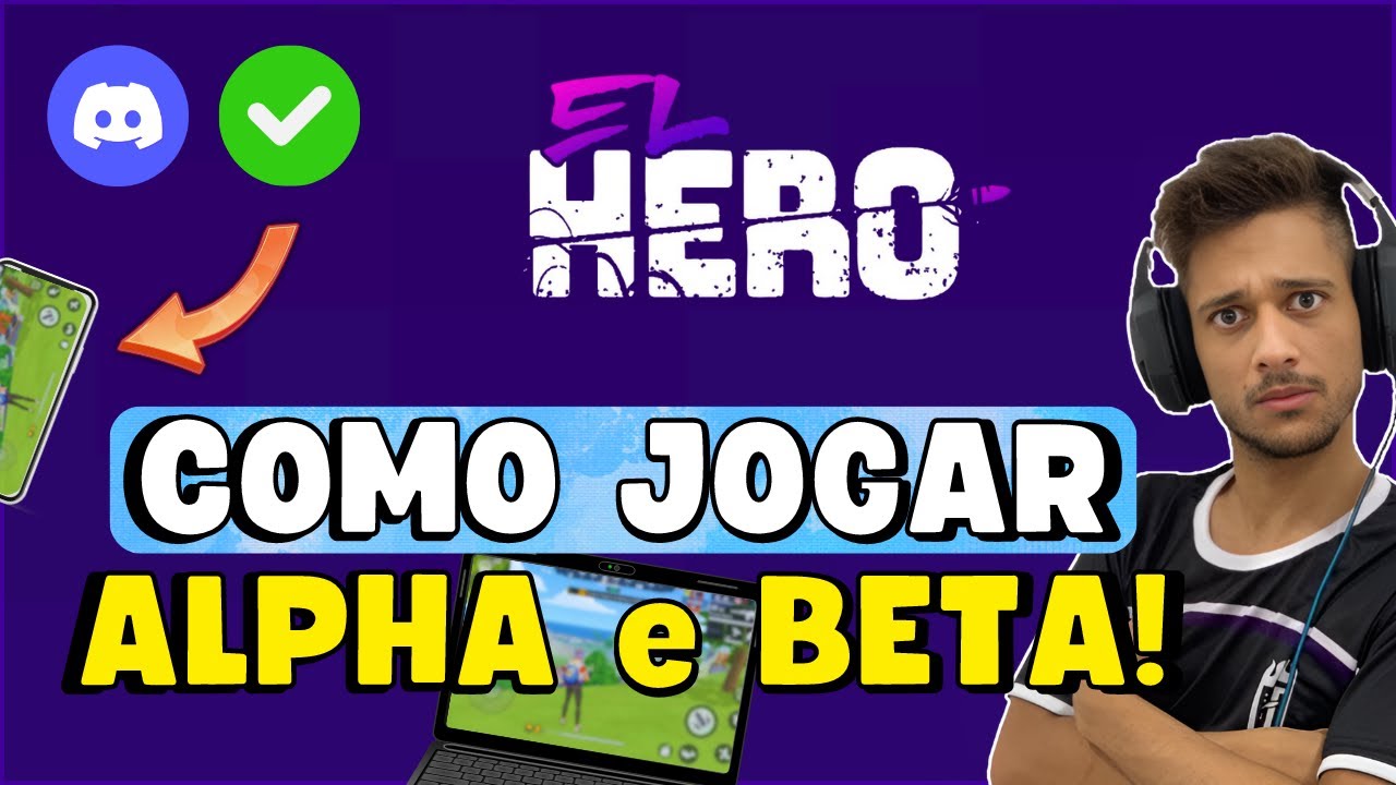 COMO JOGAR a ALPHA e BETA do EL HERO (PC e CELULAR) 🔥 ️ - YouTube