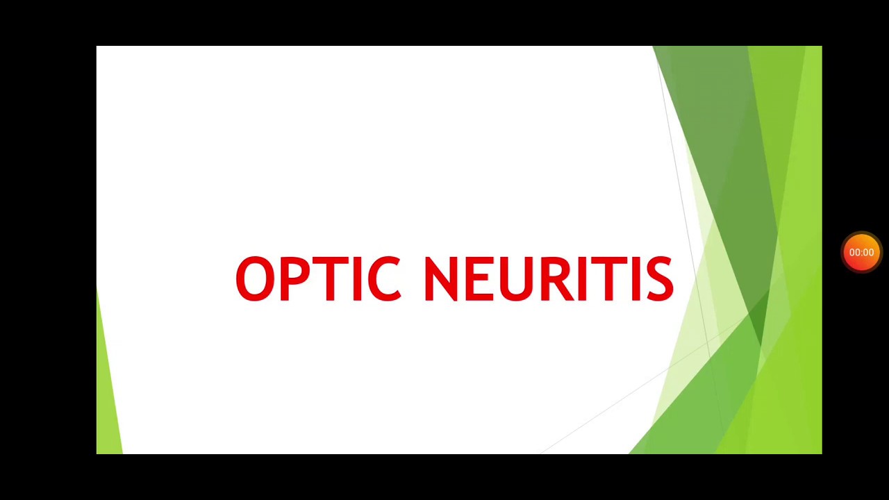 Optic neuritis, types of optic neuritis, sign and symptom ,treatment ...