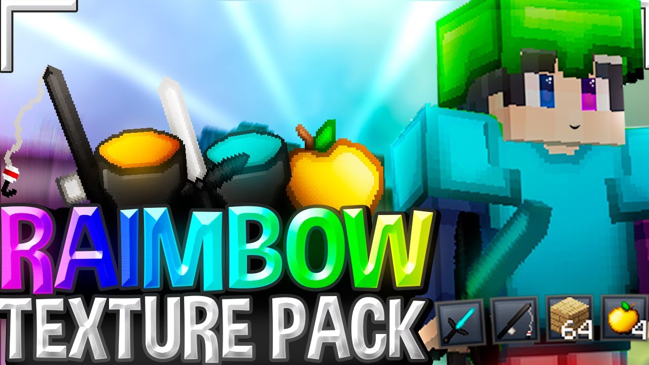 😲EL MEJOR TEXTURE PACK CHROMA PARA MINECRAFT SKYWARS!🌈 - YouTube