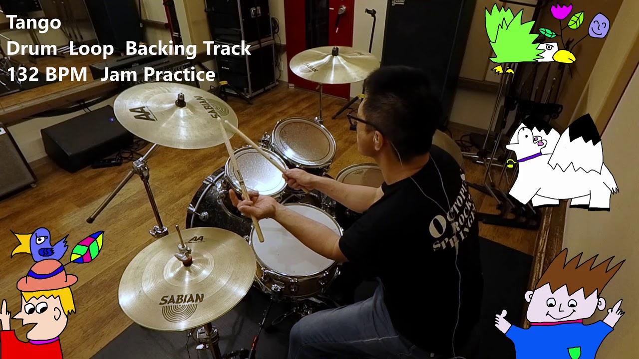 Tango drum Loop 132 BPM - YouTube