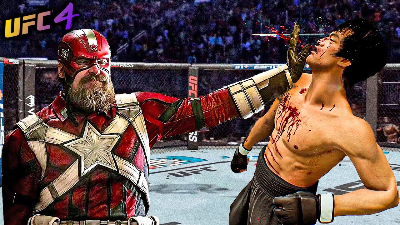 Bruce Lee vs. Red Guardian (EA sports UFC 4) - YouTube