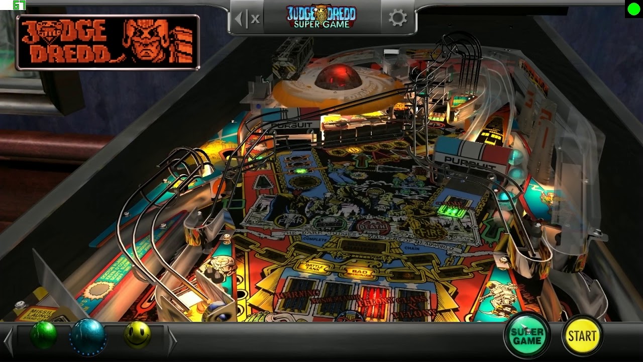 JUDGE DREDD PINBALL 1080p 60fps THE Pinball Arcade 2017 FULL ARCADE ...