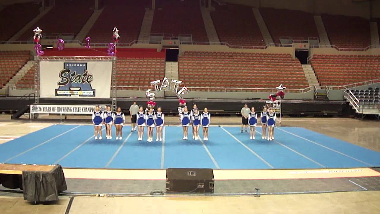 Snowflake H.S. Varsity Squad at 2012 AZ Cheer Competition - YouTube