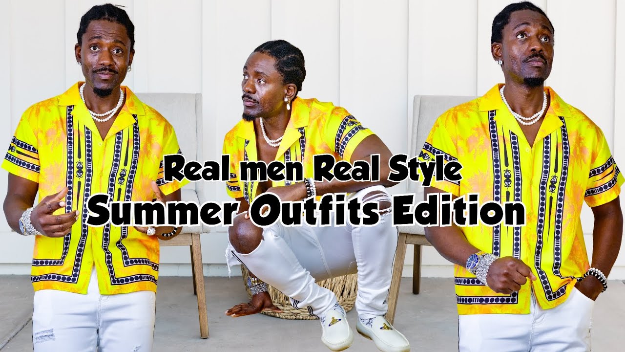 Real Men Real Style Real Summer Outfit Edition - YouTube