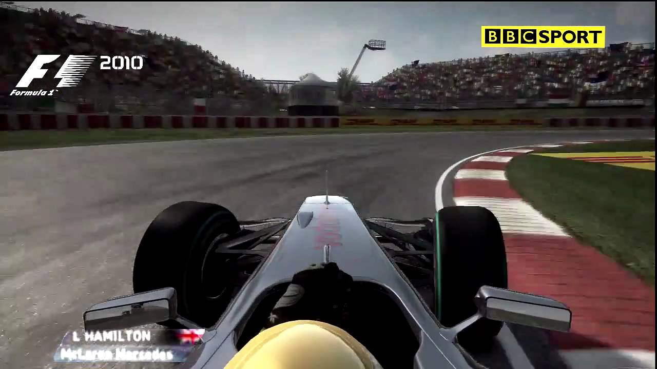 F1 2010 PS3 | Hamilton, Montreal TV-Style Commentary - YouTube