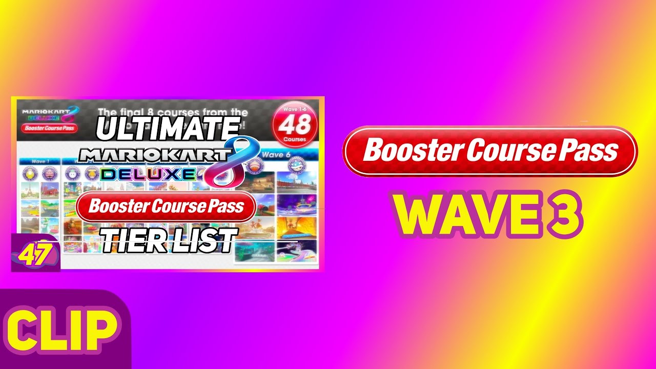 Crazy Cap Podcast Season 4 Clip: Mario Kart 8 Deluxe Track Tier List [Booster Course Pass Wave 3 ...