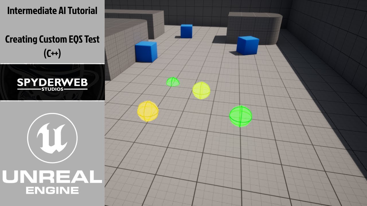 Unreal Engine 5 - Intermediate AI - Creating Custom EQS Test (C++ ...