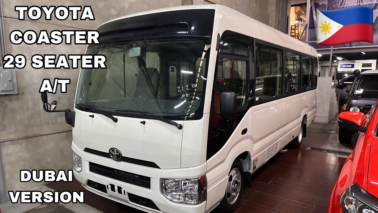 For Sale (Philippines) - 2024 Toyota Coaster 29 Seater Diesel A/T Dubai ...