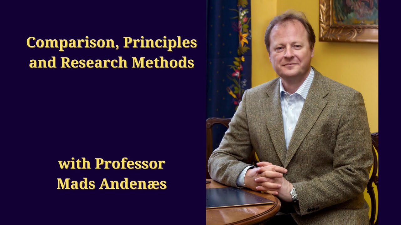 Interview - Pr. Mads Andenas QC - YouTube