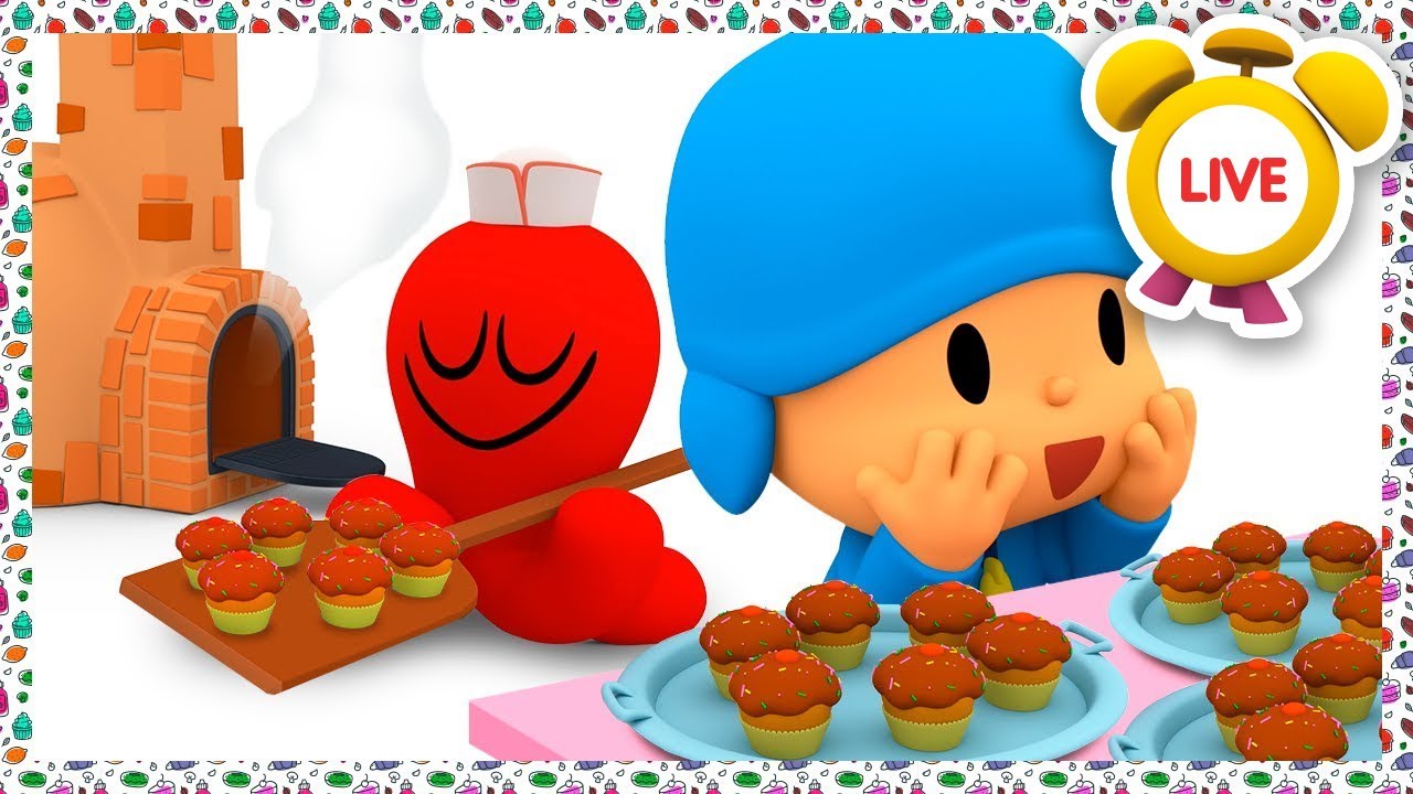 Baking With Pocoyo| CARTOONS and FUNNY VIDEOS for KIDS in ENGLISH ...