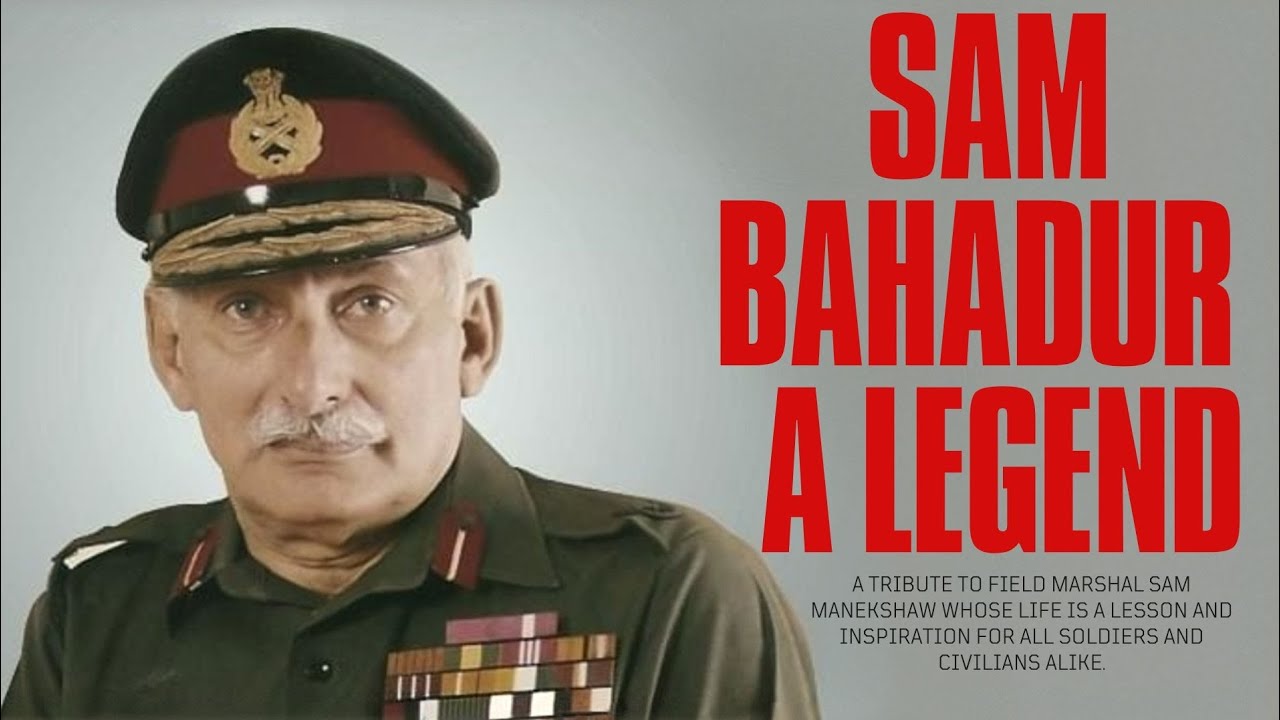 Sam Bahadur Singh: A Tribute to India's Greatest Soldier #indianarmy # ...