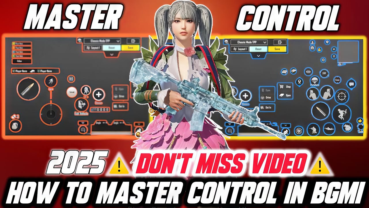 HOW TO MASTER CONTROL IN BGMI / Bgmi best control settings / 2 , 3 , 4 ...