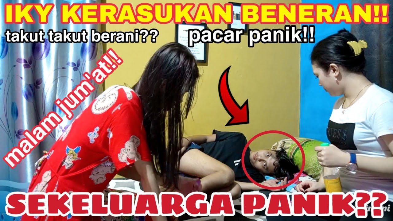 PRANK KERASUKAN DI DEPAN PACAR DAN ADIK!! MEREKA SAMPAI KETAKUTAN, HAMPIR KERASUKAN BENERAN ...