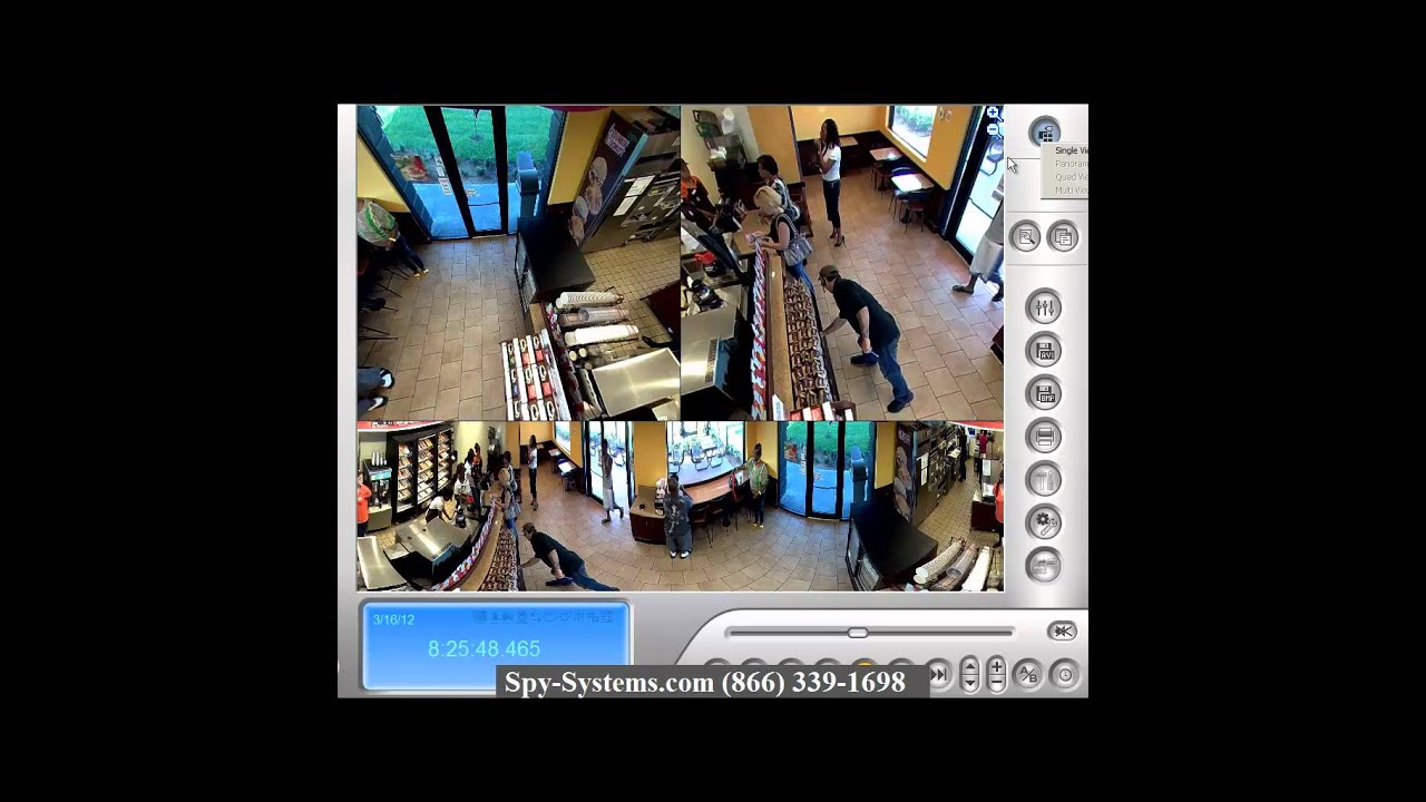 Spy Systems 360 Security Camera Systems Demo - YouTube