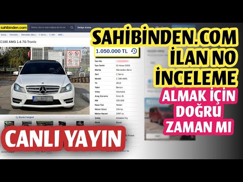 Sahibinden.com İlan No İnceleme | CANLI YAYIN - 29 Nisan 2025