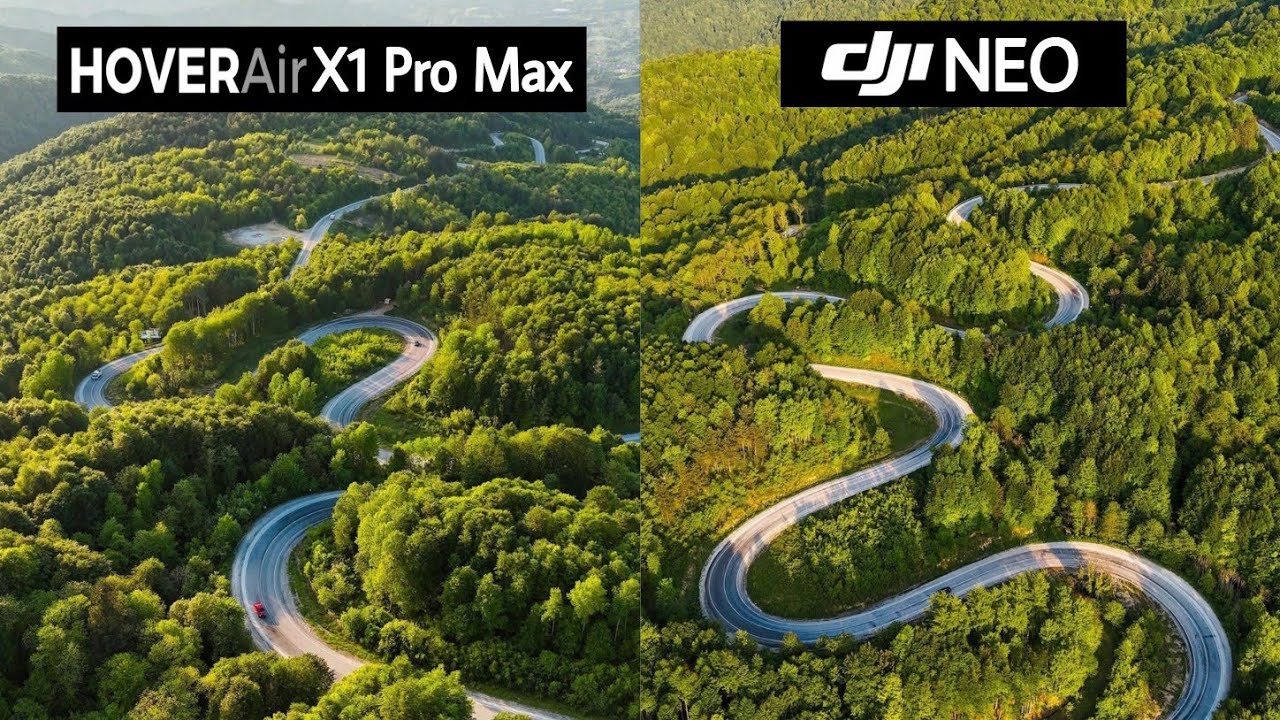 Hover Air X1 Pro Max vs DJI Neo Camera Test Comparison - YouTube